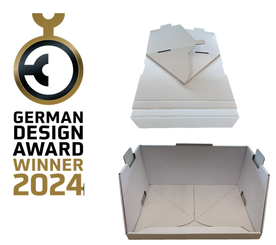 Winner German Design Award 2024: Quick Setup Display Tray: Palm Gruppe